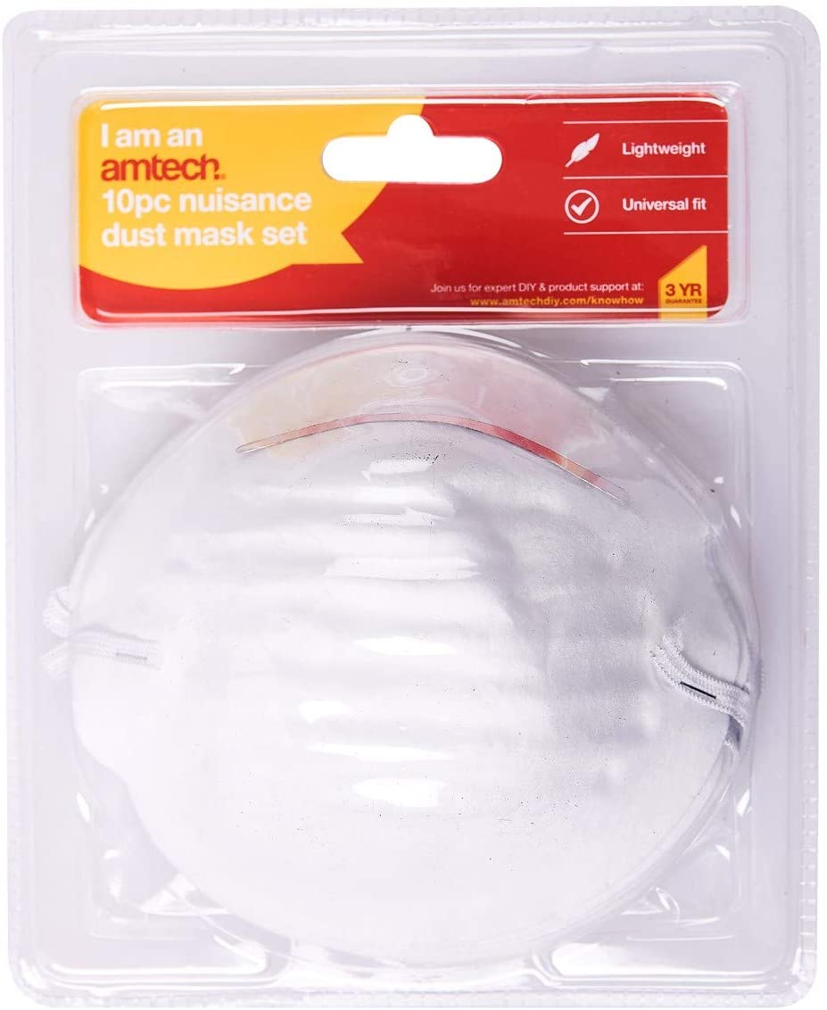 Disposable Nuisance Face Cup Clean Safety Dust Masks Dirt Smoke 10pcs ...